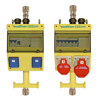 WALTHER-WERKE: Suspension-type socket combinations